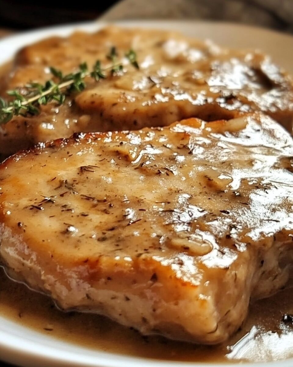 Crock Pot Smothered Pork Chops